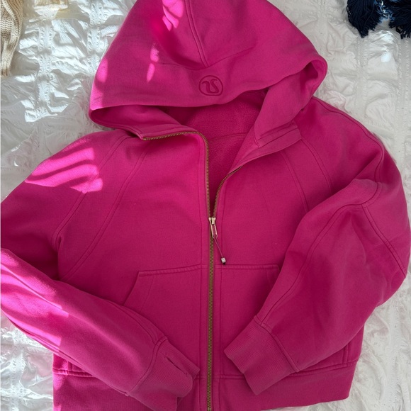 lululemon athletica | Tops | Lululemon Limited Edition Pink Scuba ...